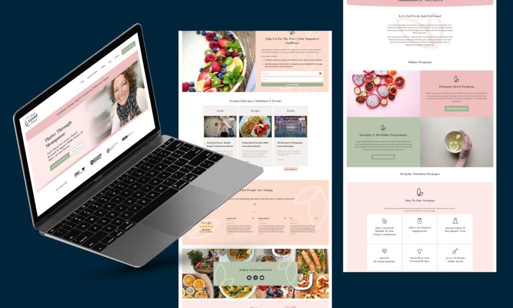 Feel Good Food Website Project - Solve